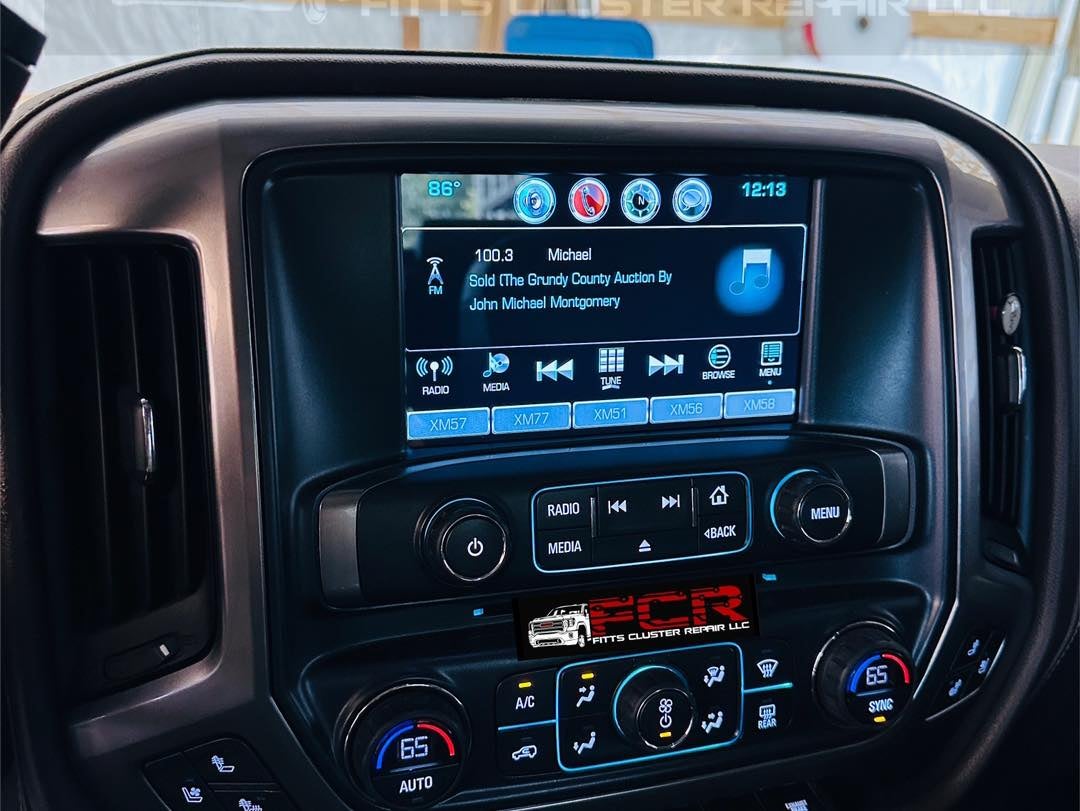 2014 - 2019 Chevrolet Silverado 1500 2500 3500 Touchscreen Repair (Ship In Your EXISTING Module ...